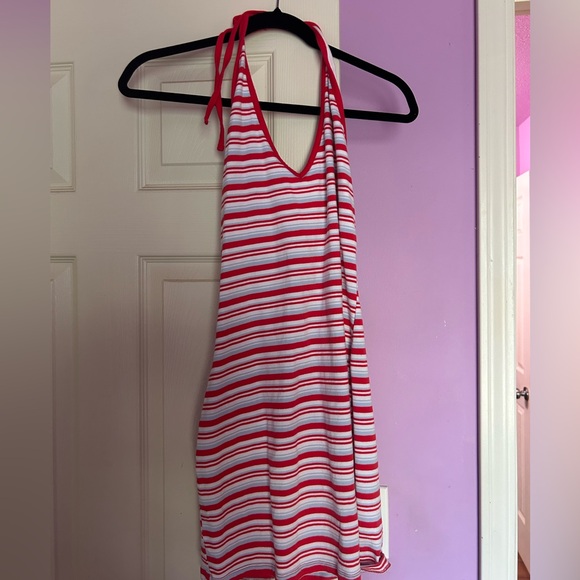Target | Dresses | Target Red And White Striped Dress | Poshmark